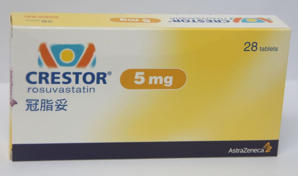 冠脂妥 Crestor Tablet 5mg (Rosuvastatin Tablet 5mg) – 香港工會聯合會工人醫療所