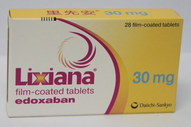 里先安 Lixiana Tablet 30mg (Edoxaban Tablet 30mg) – 香港工會聯合會工人醫療所